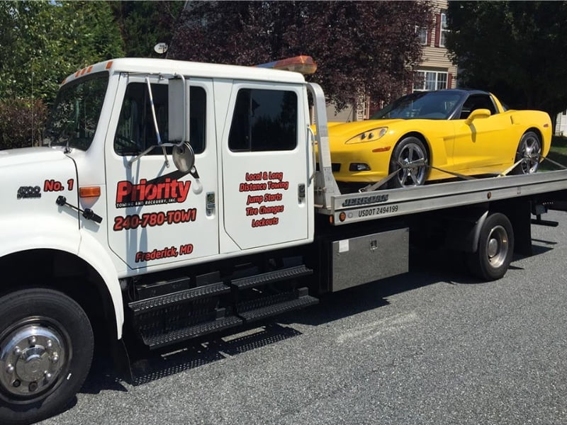 Contact Priority Towing | 24/7 Response | Baltimore MD